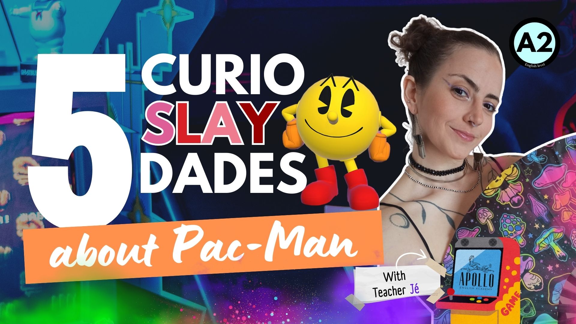 5 things I bet you didn't know about Pac-Man! - Apollo English Academy